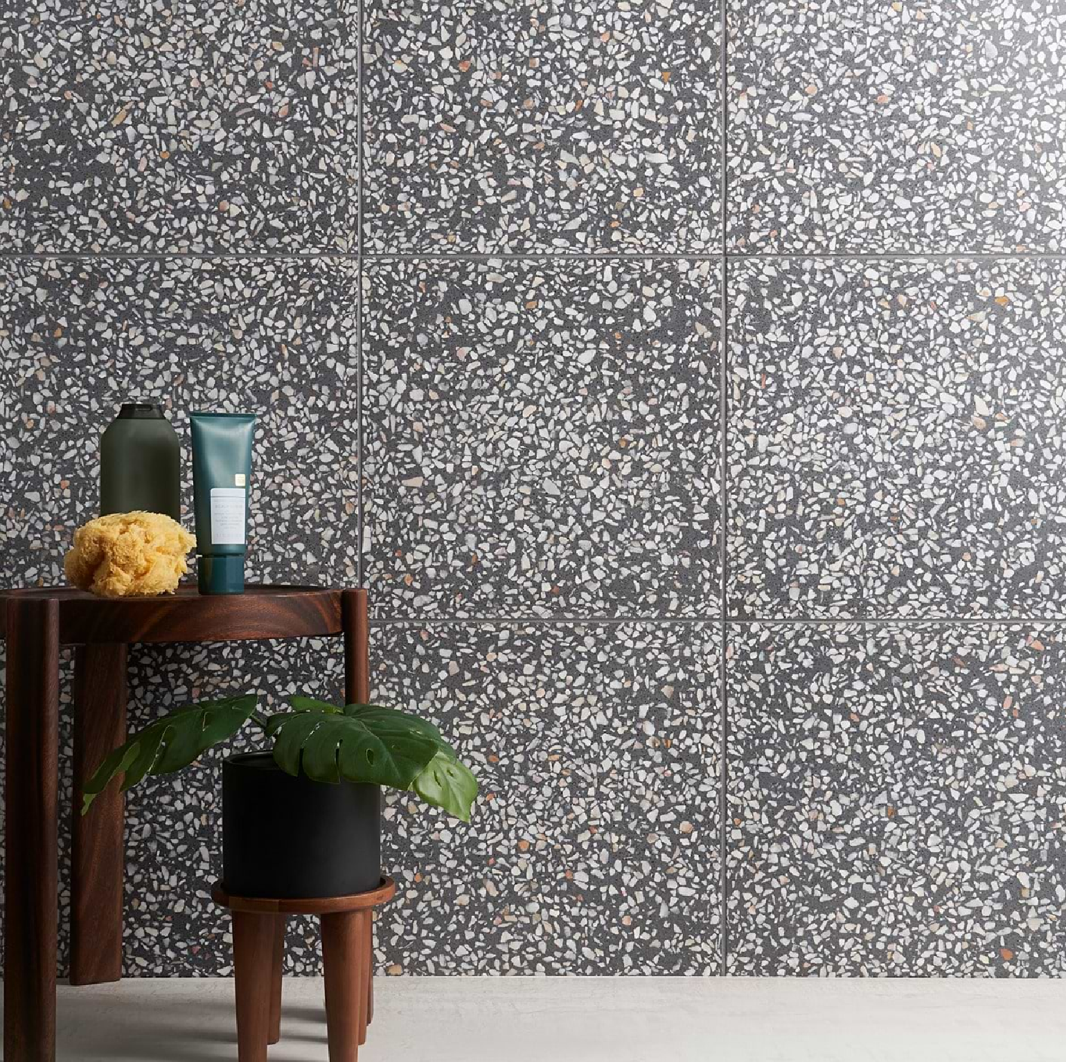 True Terrazzo Porfido Gray 16x16 Polished Terrazzo Tile – PROARB