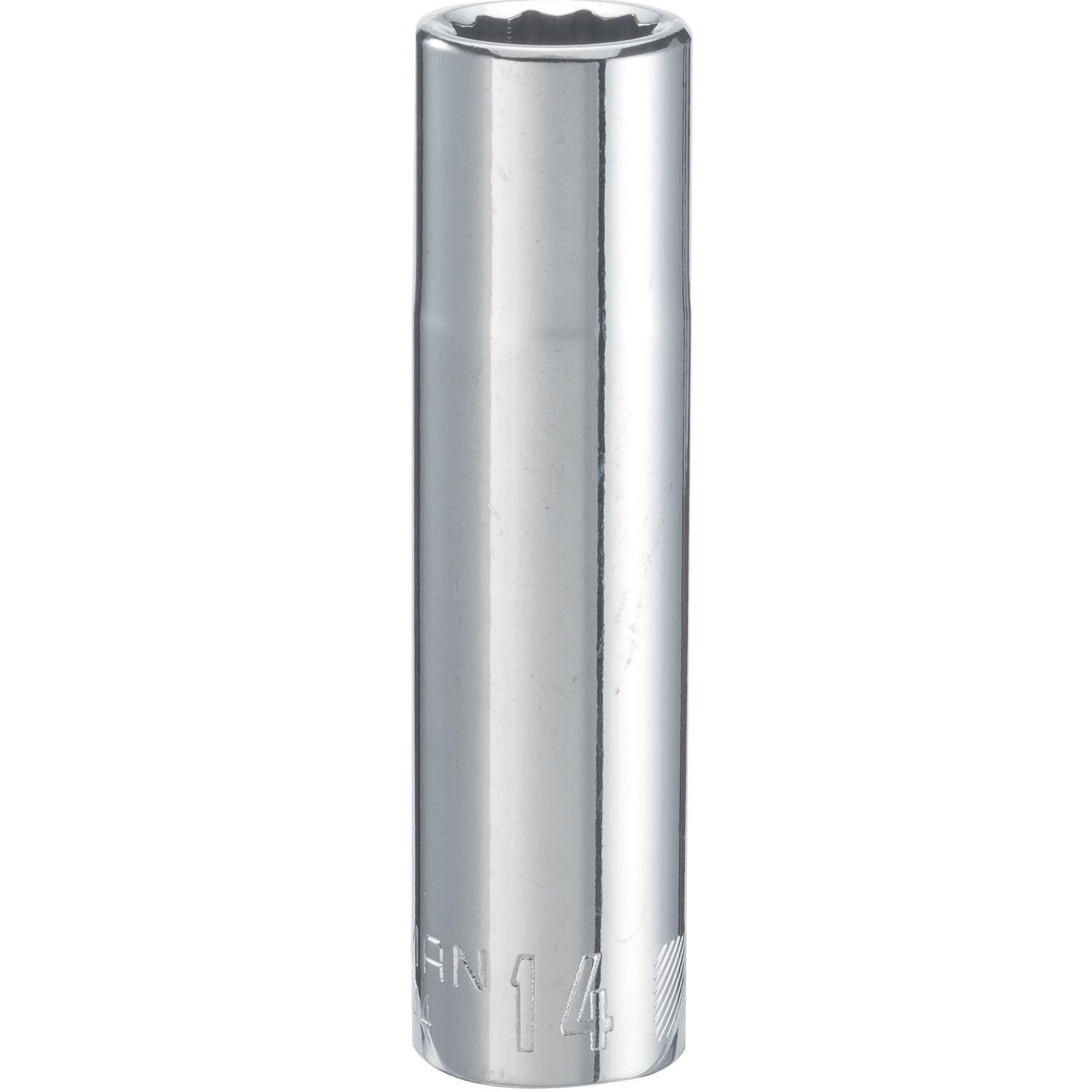 Craftsman 14 mm Metric Deep Socket, 1/2 in. Drive, 12 Point – PROARB