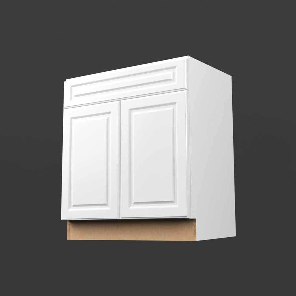 Hampton Bay Designer Series Elgin Assembled Sink Base Kitchen Cabinet ...
