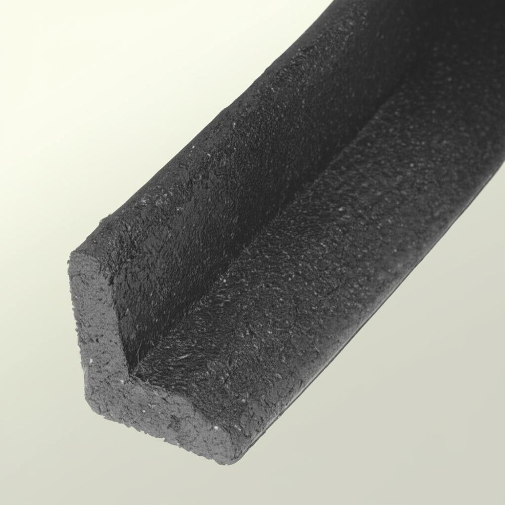 Vigoro EcoBorder 4 ft. Black Recycled Rubber Landscape Edging (6-Pack ...