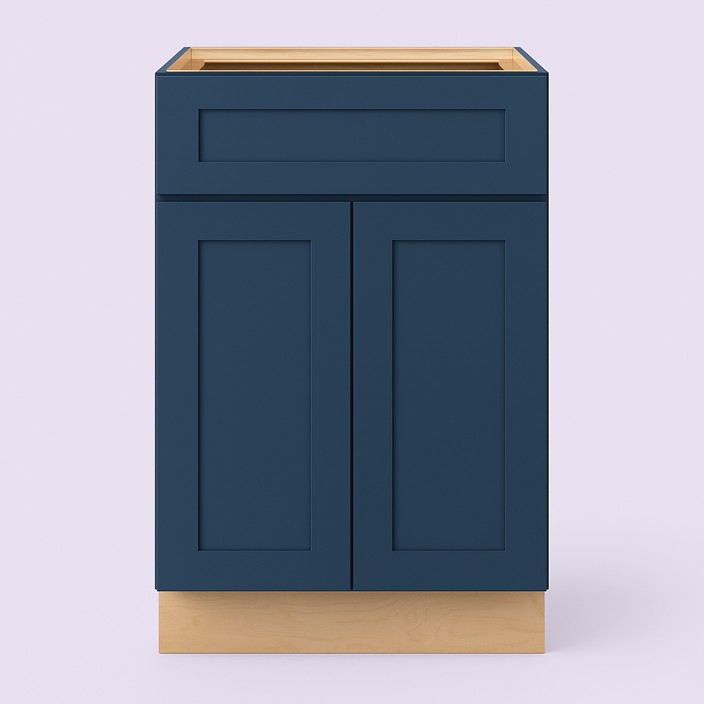 Home Decorators Collection Newport Mythic Blue Kitchen Base Cabinet ...
