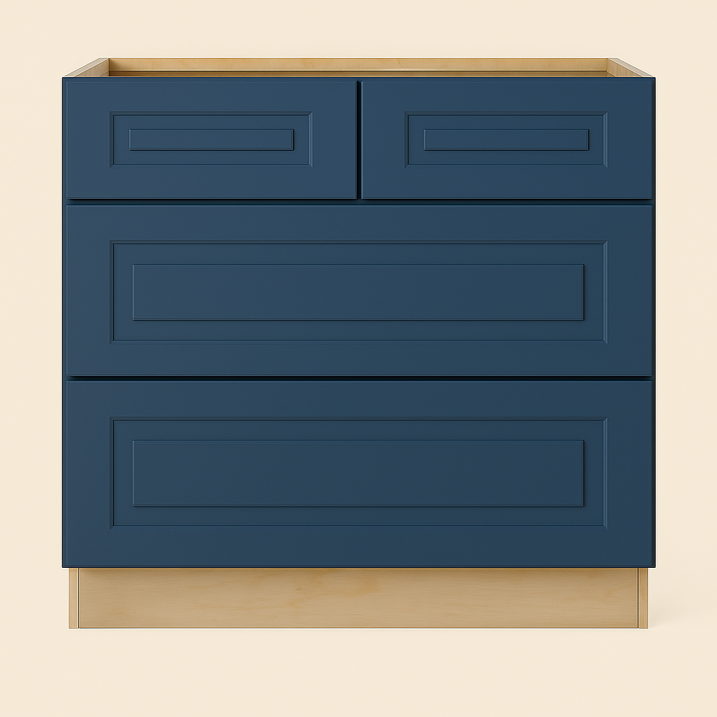 Home Decorators Collection Grayson Mythic Blue Cooktop Base Cabinet ...