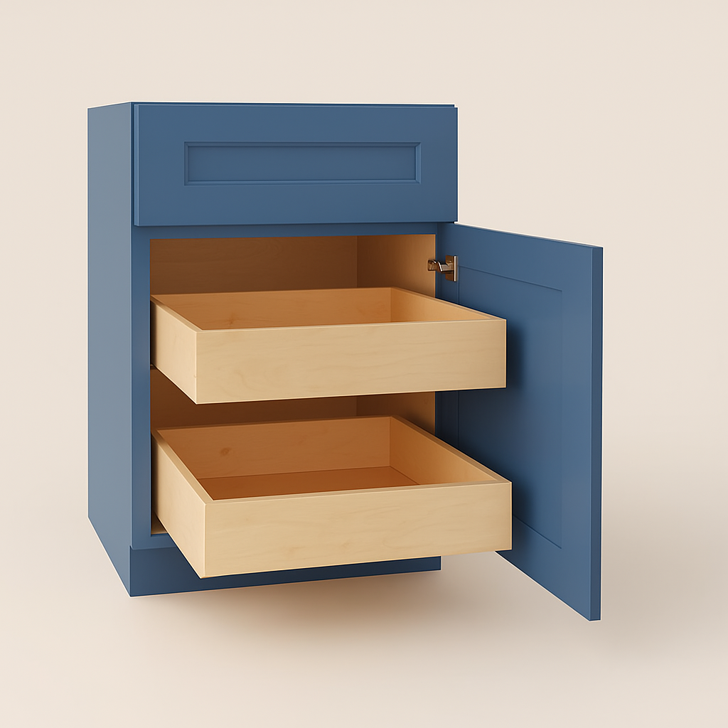 Home Decorators Collection Grayson Mythic Blue Assembled Kitchen Cabin ...