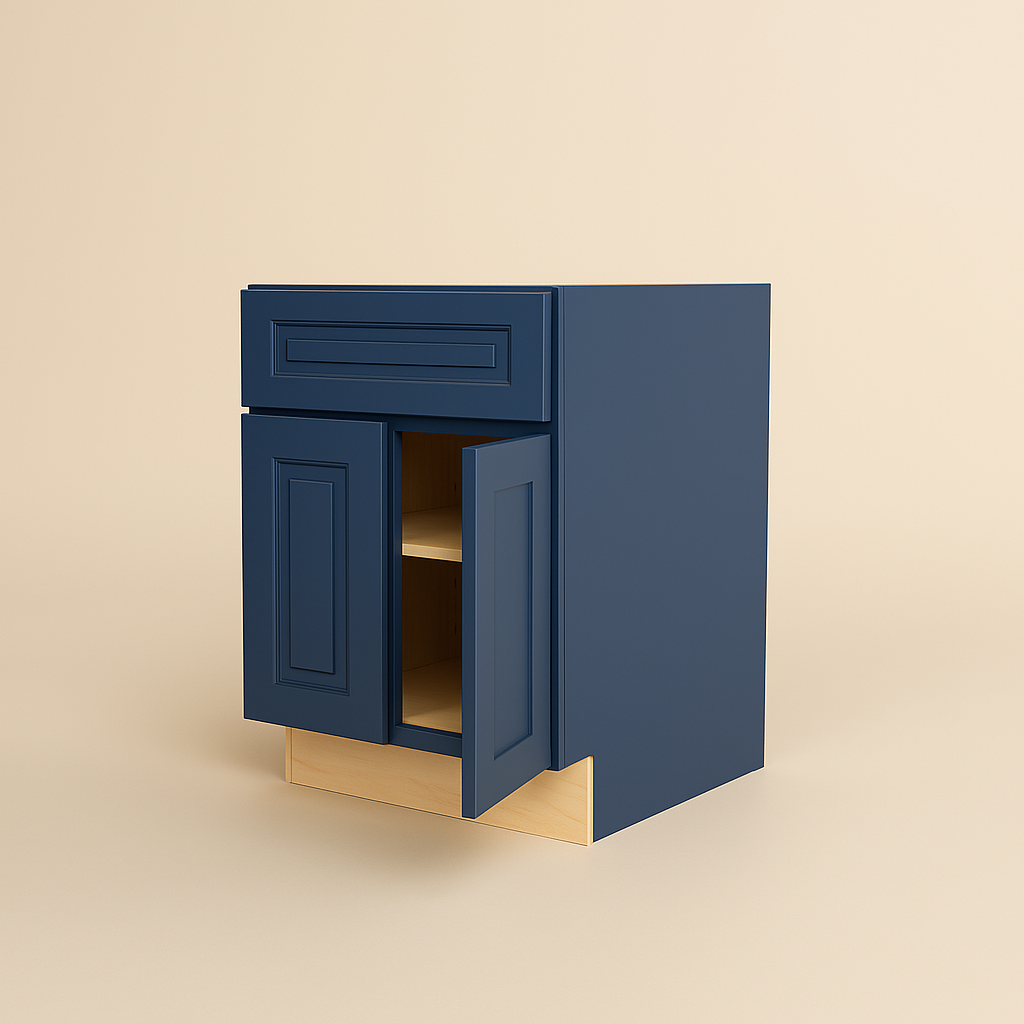 Home Decorators Collection Grayson Mythic Blue Assembled Kitchen Cabin ...