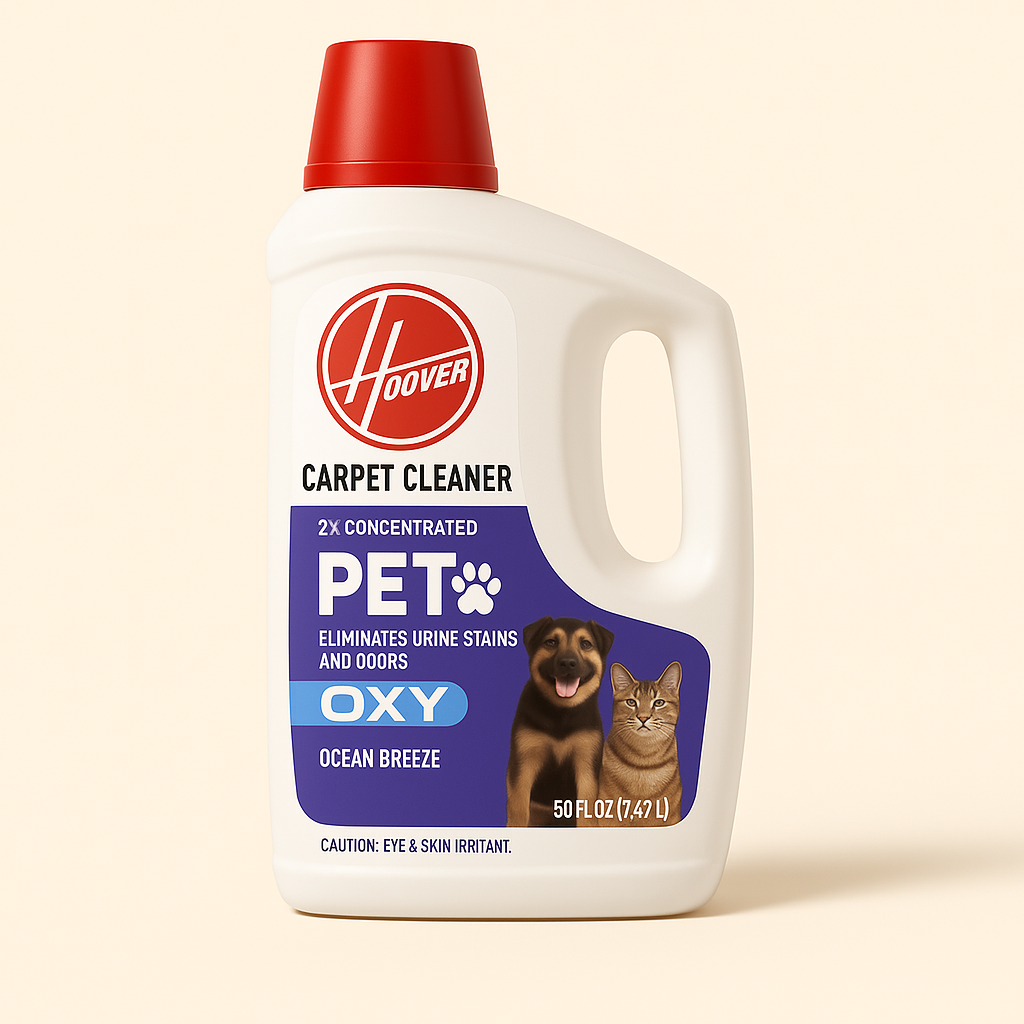 HOOVER 50oz Oxy Pet Carpet Cleaner Solution - Ocean Breeze Scent – PROARB