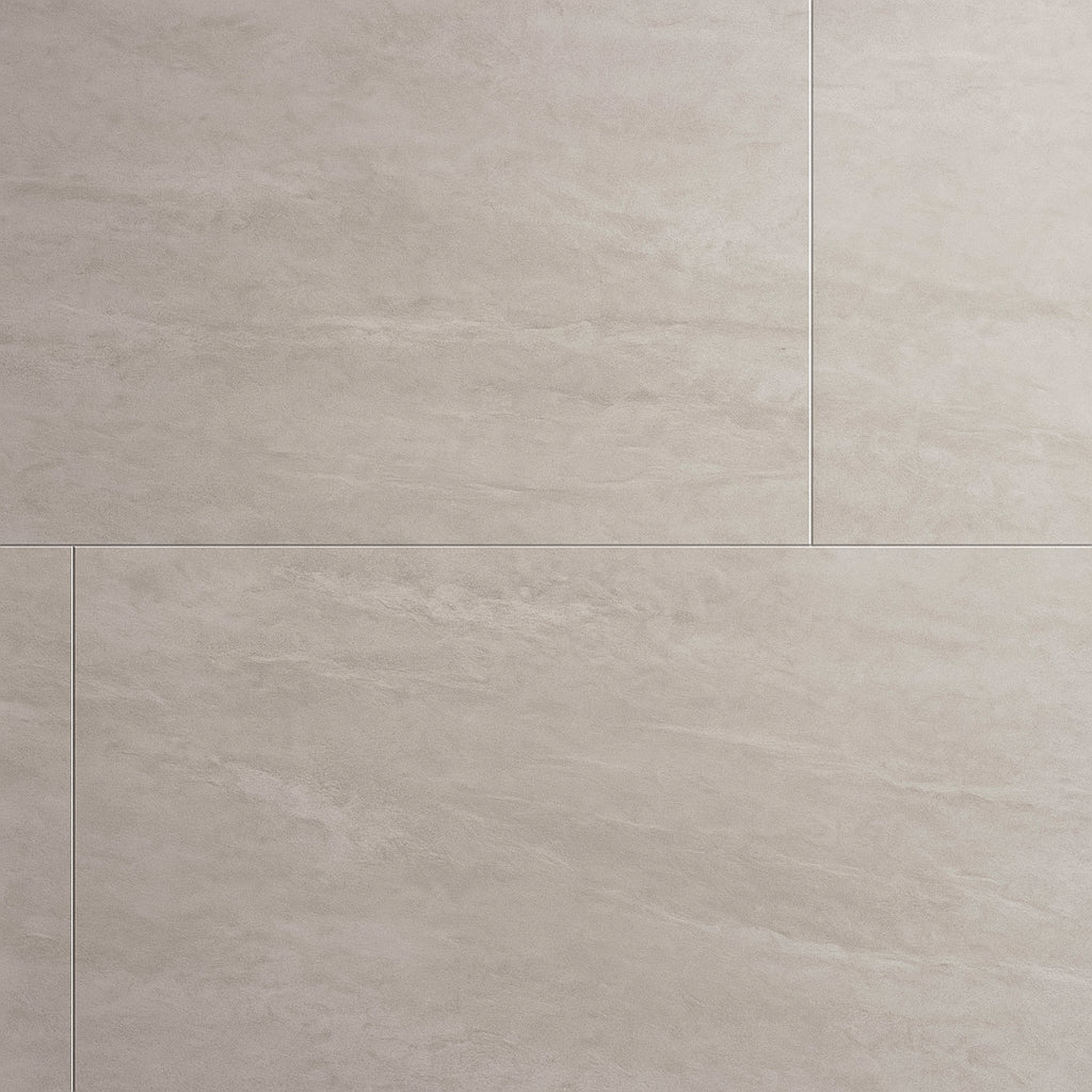 Montalcino Acadia Gray Matte Porcelain Tile - 24 x 48 Inches, Durable ...