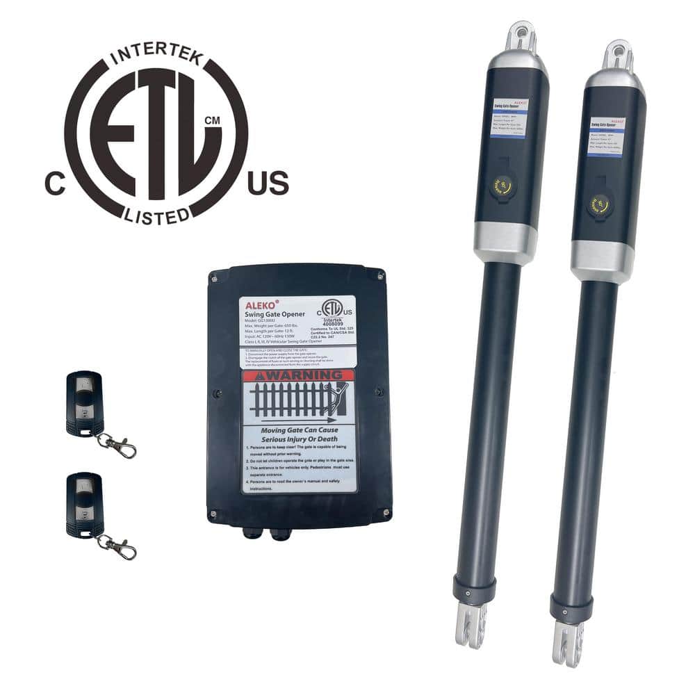 ALEKO Dual Swing Gate Operator - GG1300/AS1300 AC/DC - Basic Kit – PROARB