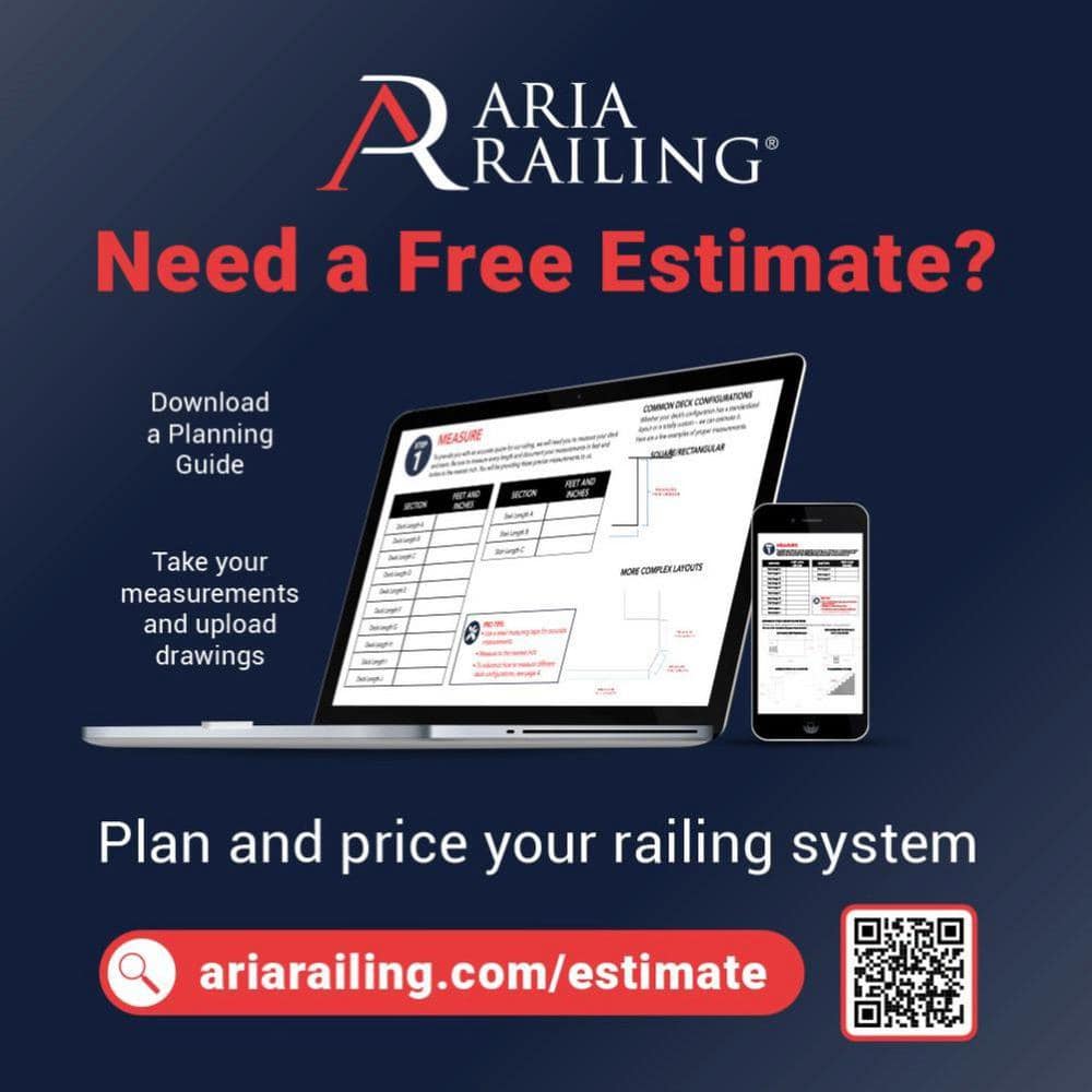 Aria Railing ADA Aluminum Pipe Rail and Return Kit in Bronze – PROARB