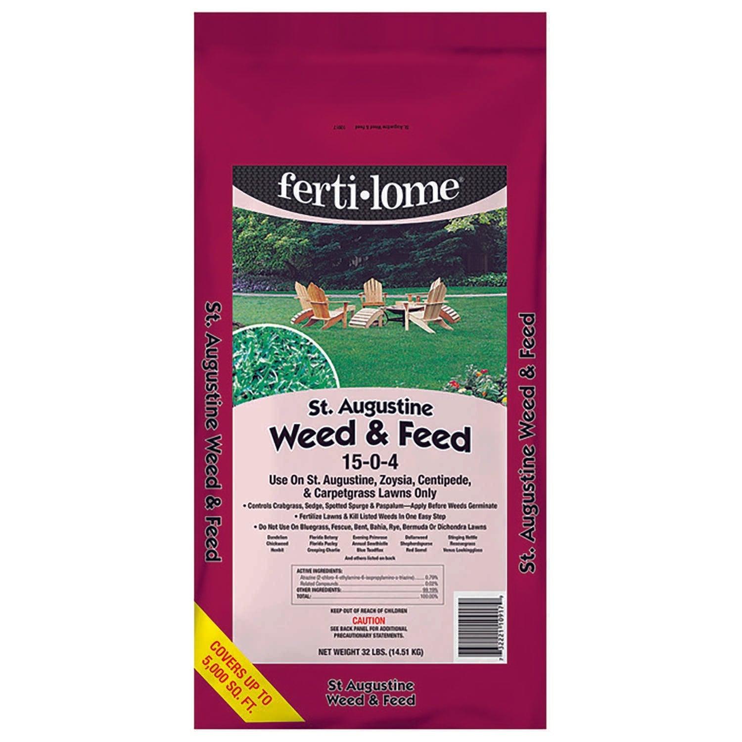 Ferti-Lome Weed & Feed Lawn Fertilizer For Augustine 5000 sq ft – PROARB