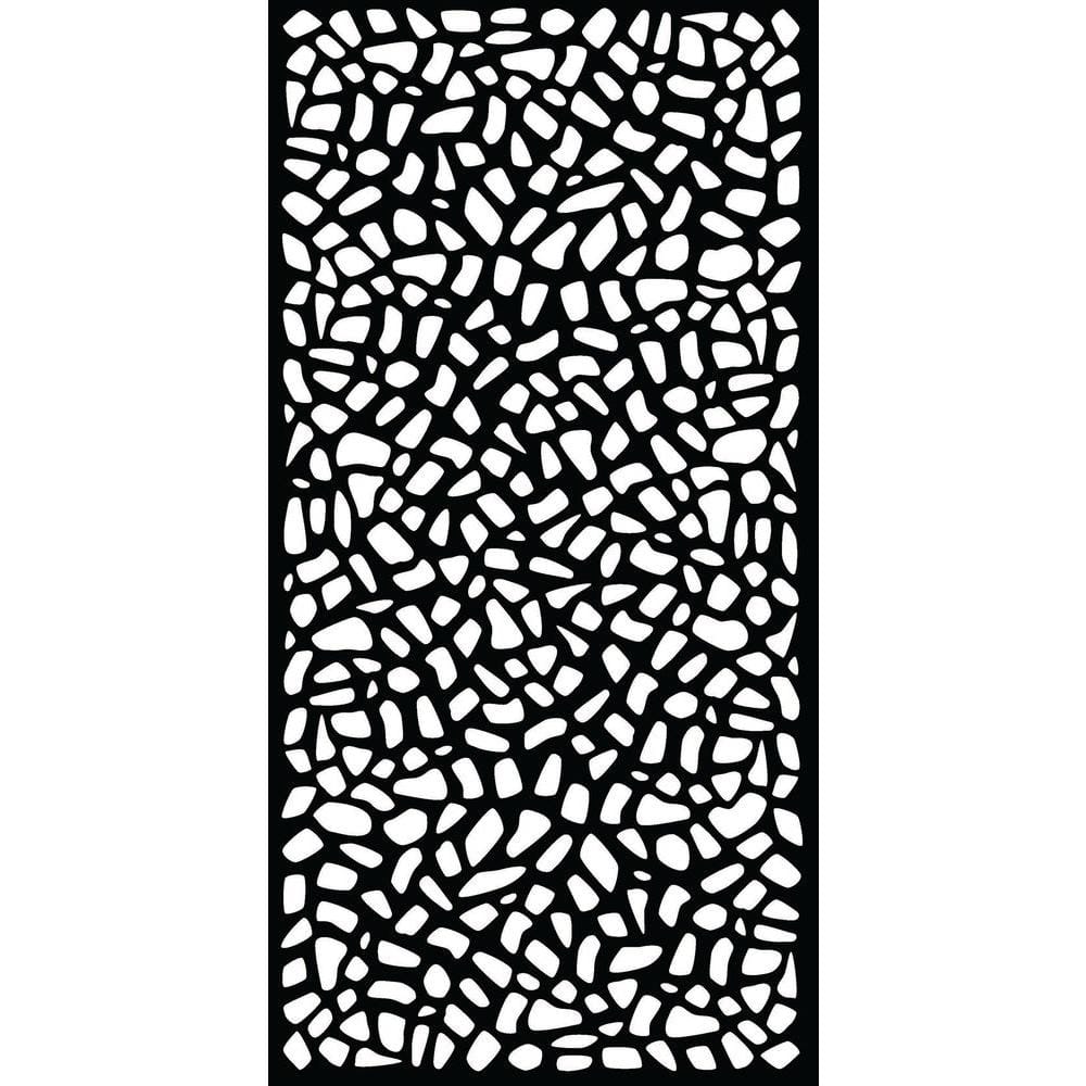 Matrix 0.3 in. x 71 in. x 2.95 ft. Riverbank Decorative Fence Panel Sc ...