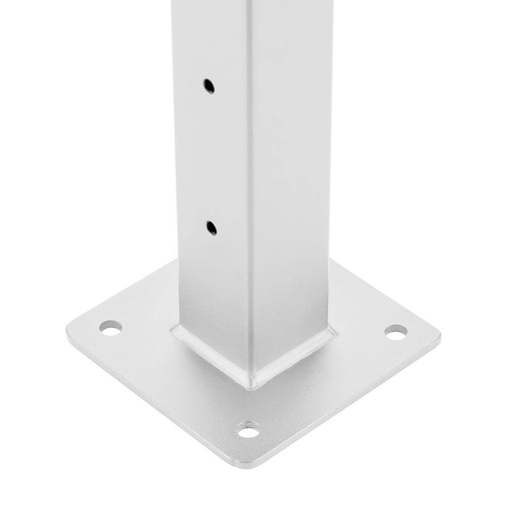 CityPost 10 ft. Deck Cable Railing, 36 in. Base Mount, White – PROARB