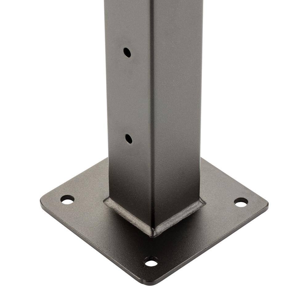 CityPost 26 ft. Deck Cable Railing, 42 in. Base Mount, Bronze – PROARB