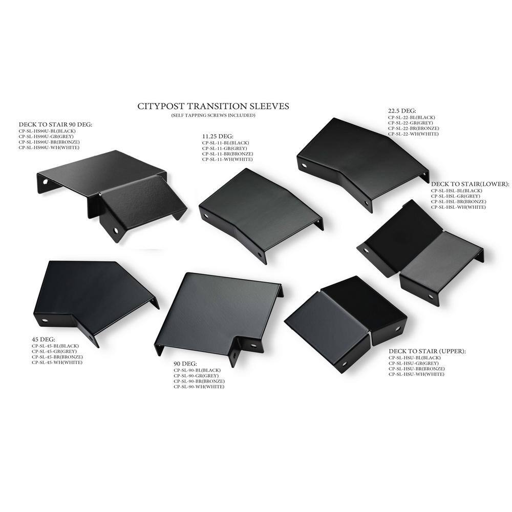 CityPost 54 ft. Deck Cable Railing, 42 in. Face Mount, White – PROARB