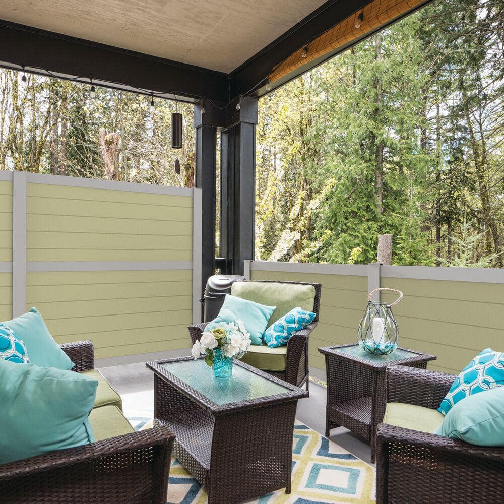 42 in. White End Surface Mount Post – PROARB