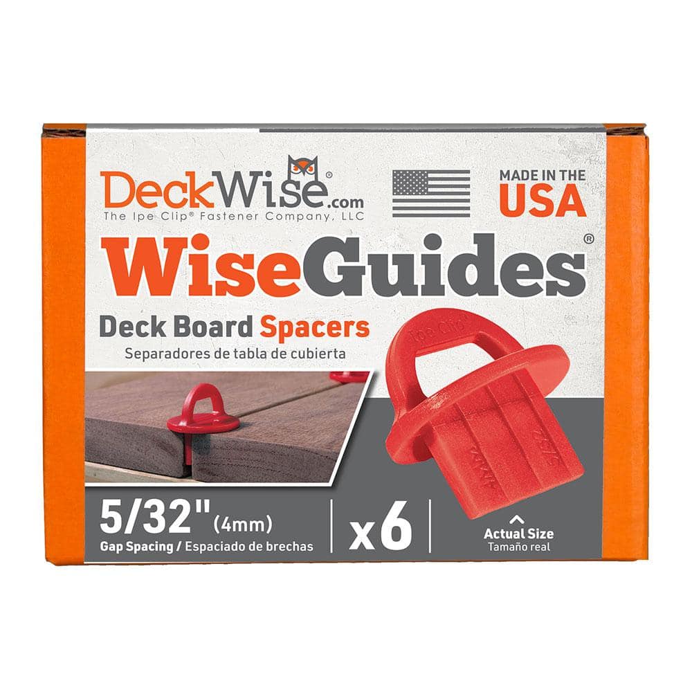DeckWise WiseGuides 5/32 in. Gap Deck Board Spacer for Hidden Deck Fas ...