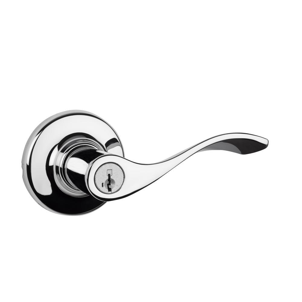 Balboa Bronze Venetian Entry Door Lever Featuring SmartKey Security wi ...