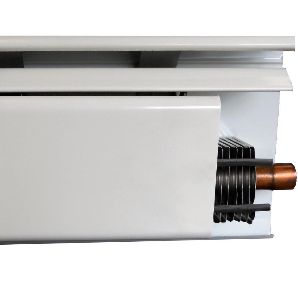 Heat Base 750 2 ft. Fully Assembled Enclosure and Element Hydronic Bas ...
