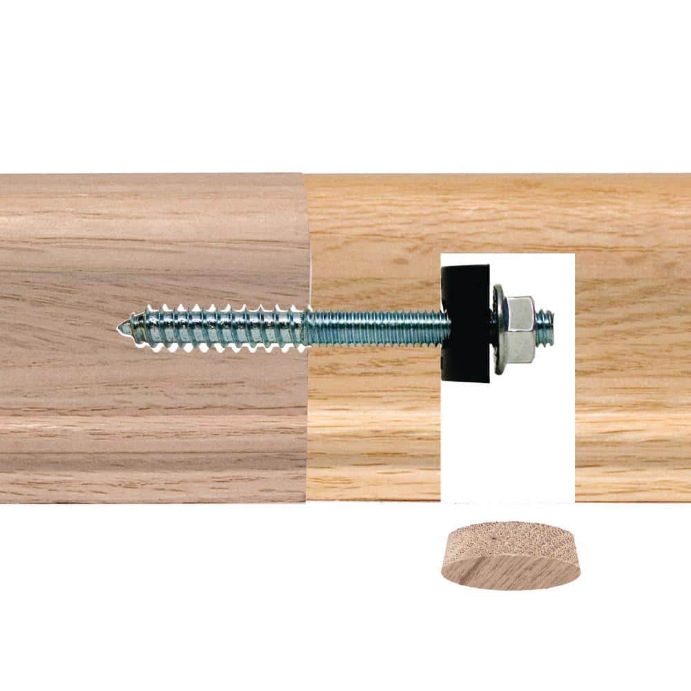 EVERMARK Stair Parts 3-1/2 in. Steel Rail Bolt – PROARB