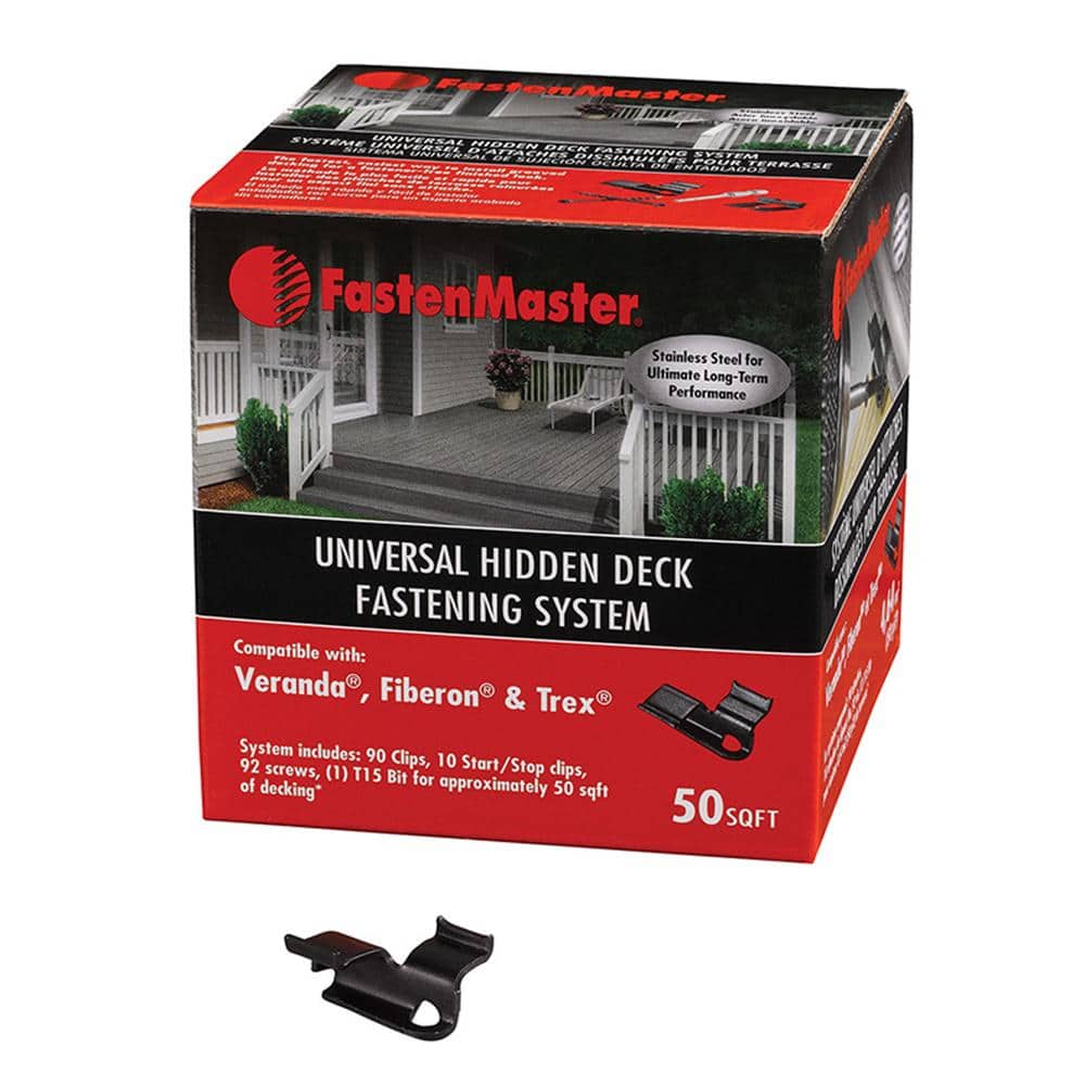 FastenMaster Universal Hidden Deck Fastening System – Stainless steel ...