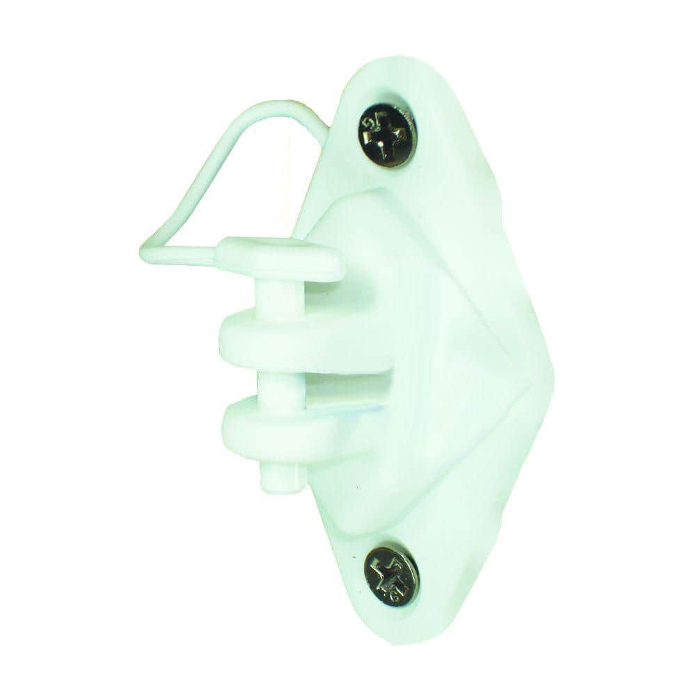 Field Guardian White Polywire/Wire Pinlock Nail-On Insulator for Wood ...