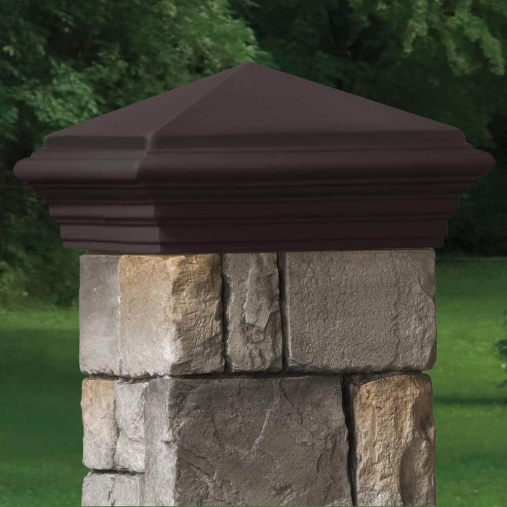 Cast Stone Postcover Cap with Woodland Gray Trim – PROARB