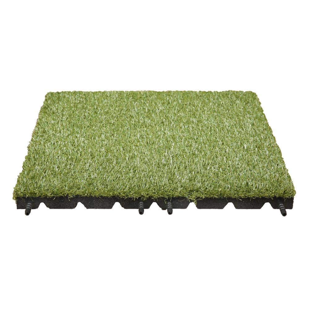 Technoflex 19 in. x 19 in. Artificial Grass Tile (8-Pack) – PROARB