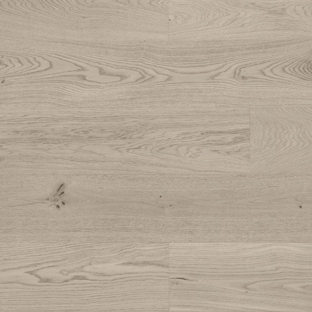 ASPEN FLOORING Ice Caps White Oak 9/16 in. T x 8.66 in. W Tongue and G ...