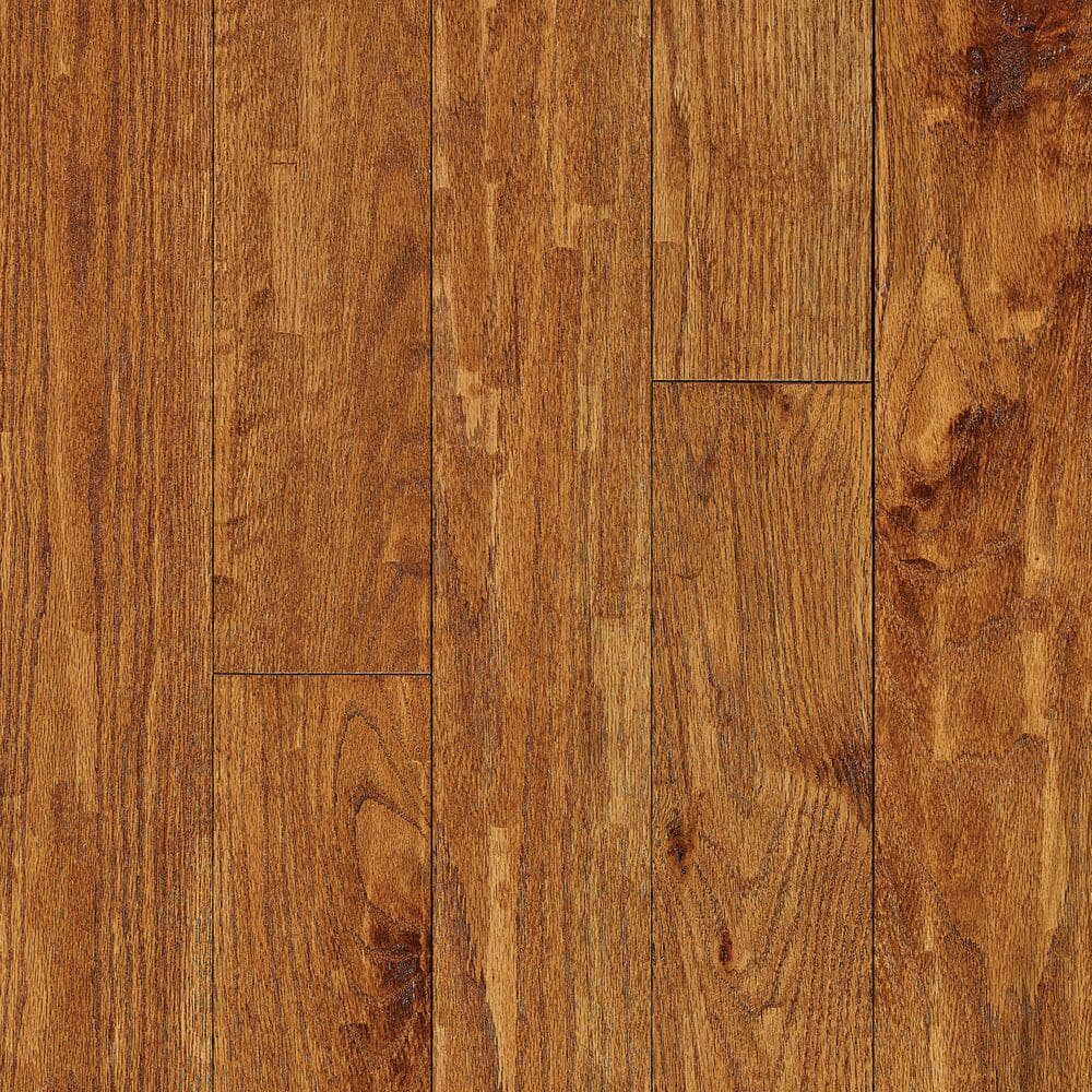 Bruce American Vintage Light Spice Oak 3/4 in. T x 5 in. W Scraped Sol ...