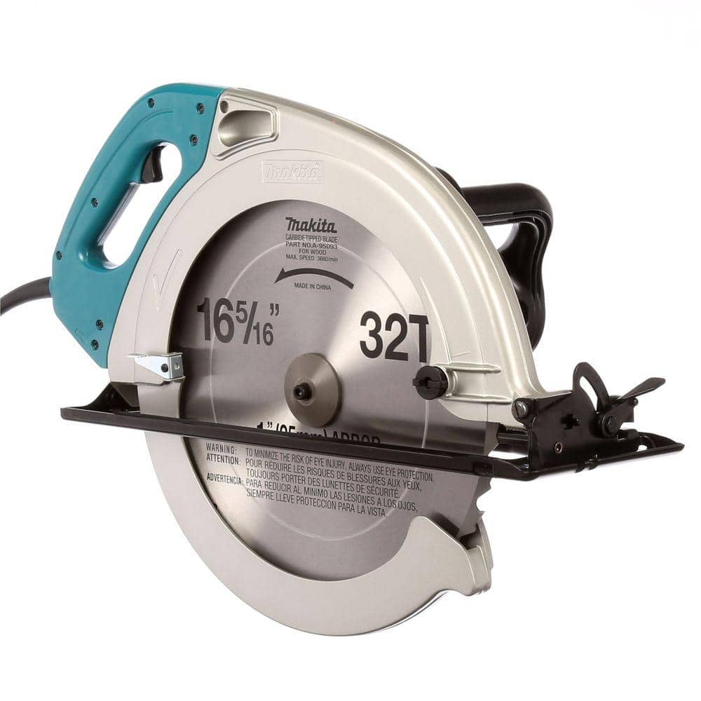 Makita 15 Amp 16-5/16 in. Corded Circular Saw with 32T Carbide Blade a ...