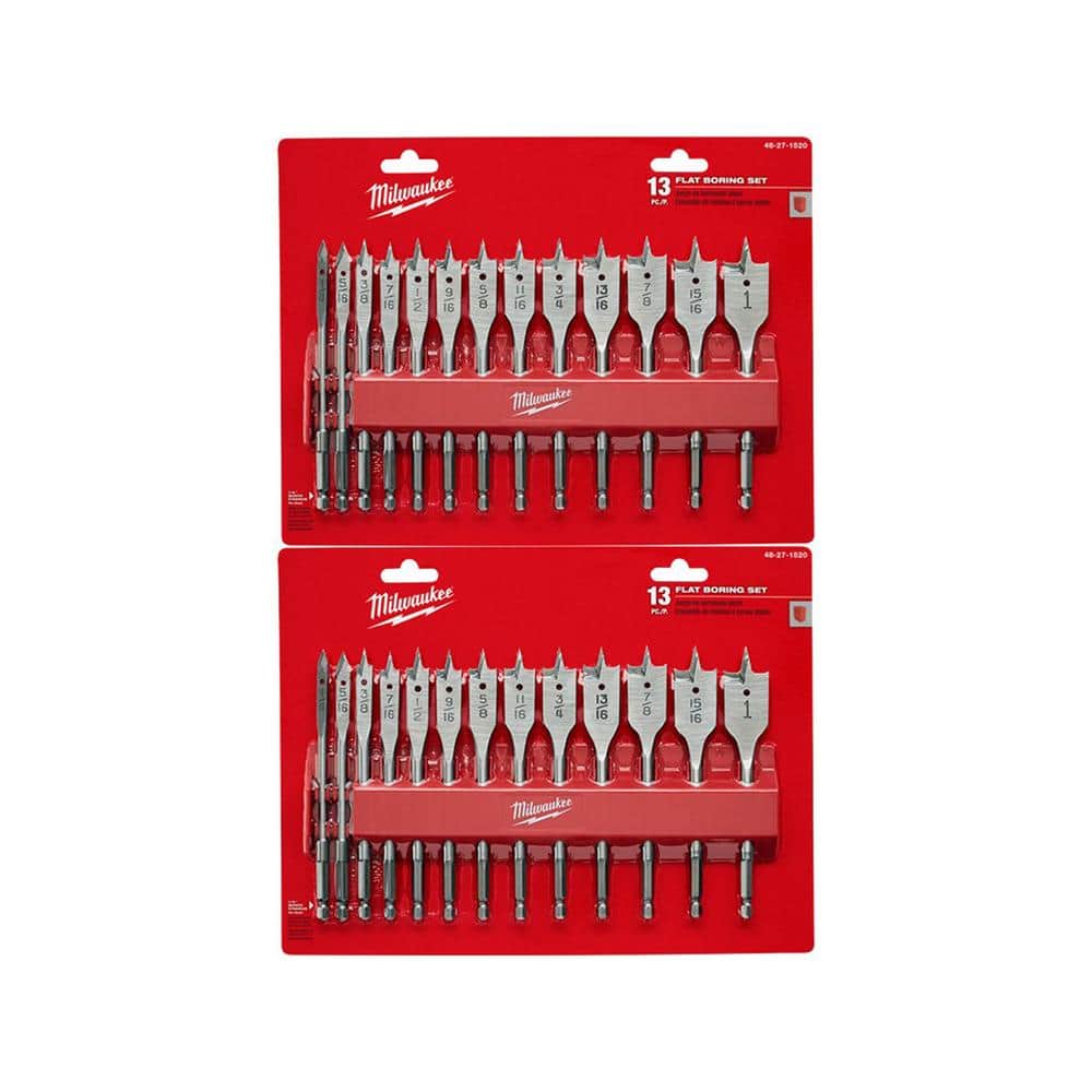 Milwaukee High Speed Wood Spade Bit Set (26-Piece) – PROARB
