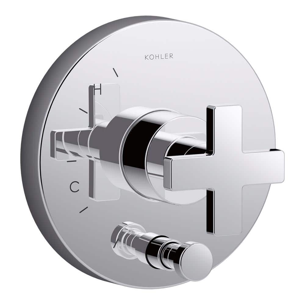 KOHLER Composed 1-Handle rite-temp Pressure Balancing Valve Trim Kit i ...