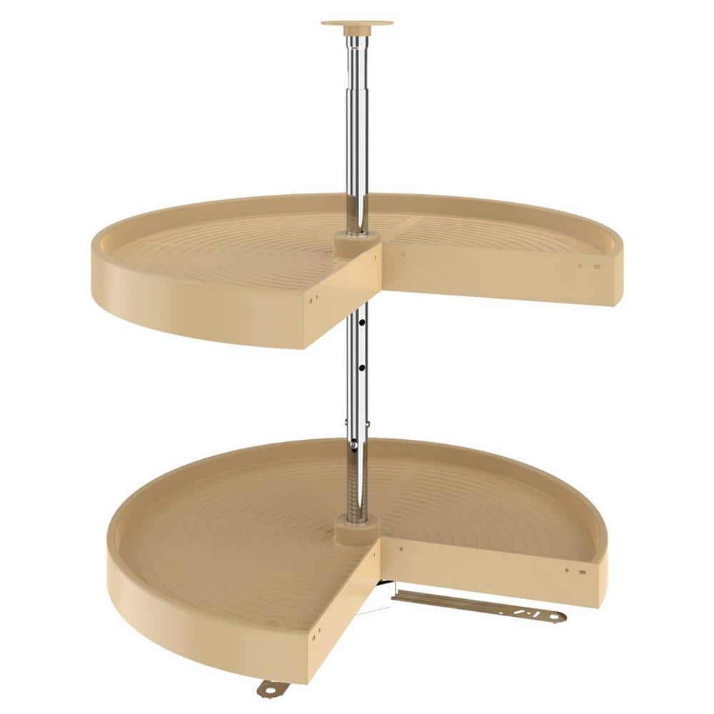 Rev-A-Shelf 2-Shelf Almond 24 in. Lazy Susan Pic-Cut Polymer – PROARB