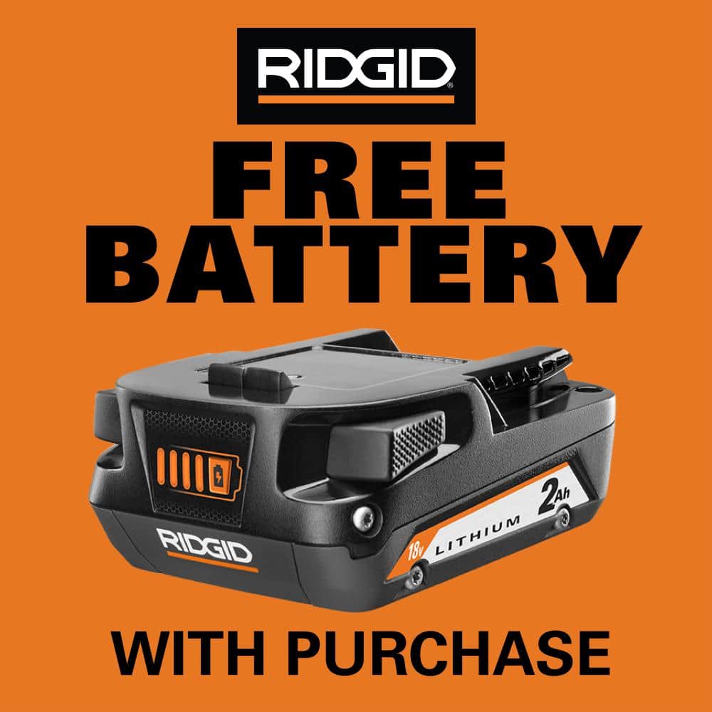 RIDGID 18V Brushless Cordless 3/8 in. Extended Reach Ratchet (Tool Onl ...