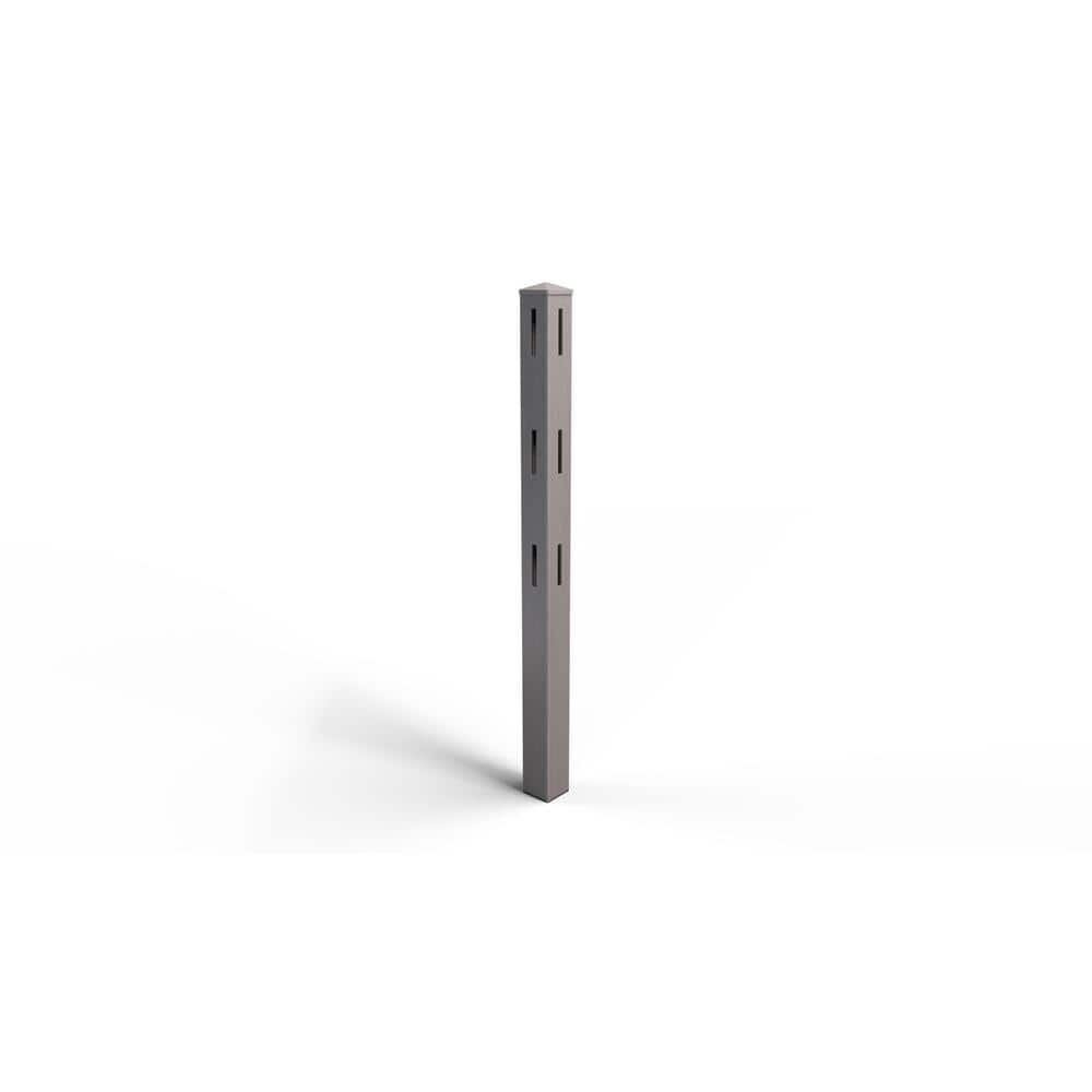 Natures Composites Composite 3-Rail Corner Post with Post Cap for Trad ...