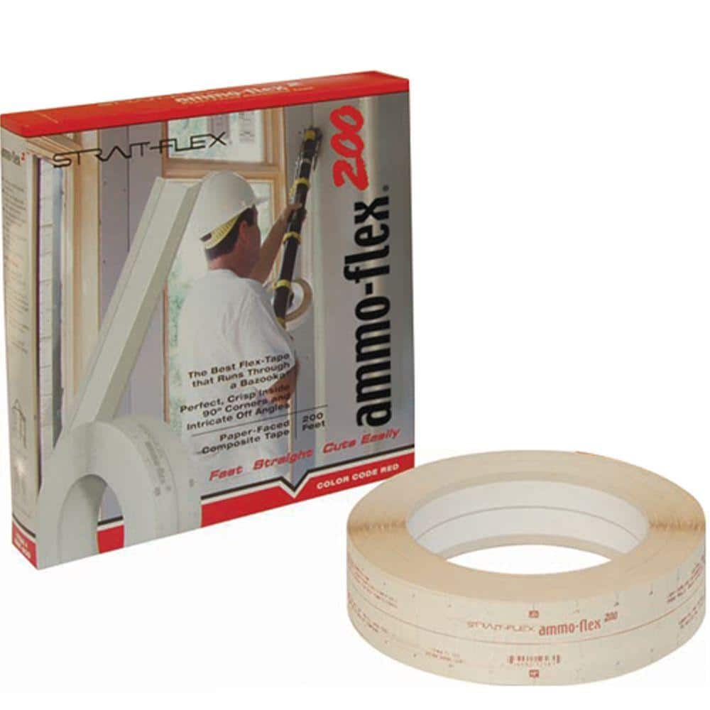 Strait-Flex 2-1/16 in. x 100 ft. Drywall Joint Tape for Bazooka AMF-10 ...