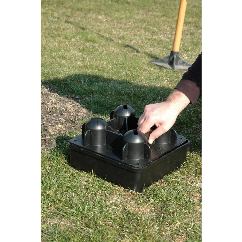 UDECX 3 in. Riser Block Black (4-Pack) – PROARB