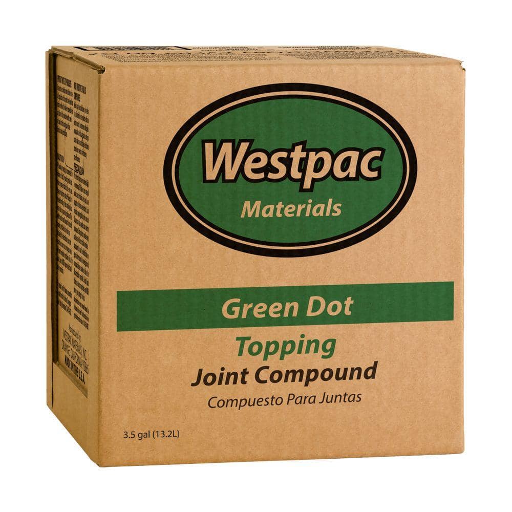 Westpac Materials 3.5 Gal. Green Dot Topping Pre-Mixed Joint Compound ...