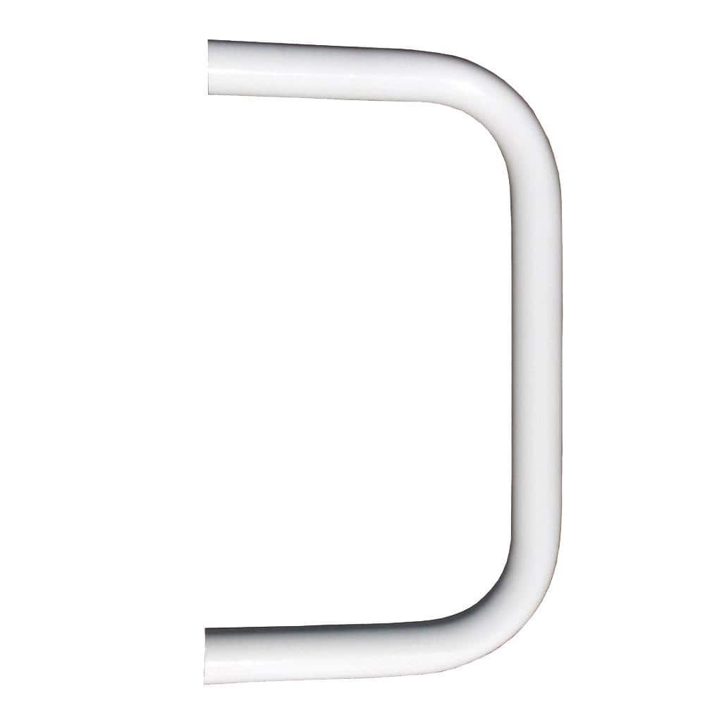 EZ Handrail 1.9 in. Aluminum Round ADA Handrail White End Loop – PROARB