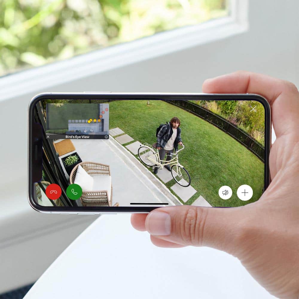 Ring Stick Up Cam Pro Battery Indoor/Outdoor Security Camera with 3D M ...