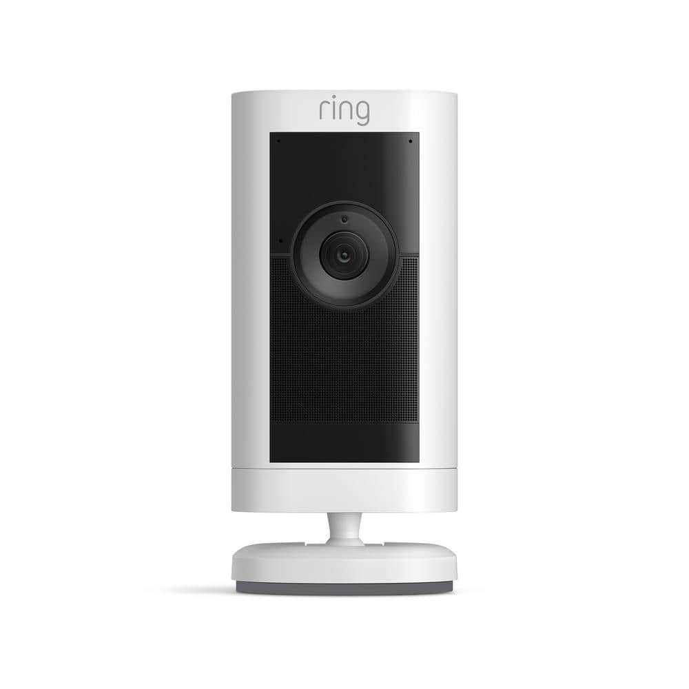 Ring Stick Up Cam Pro Battery Indoor/Outdoor Security Camera with 3D M ...