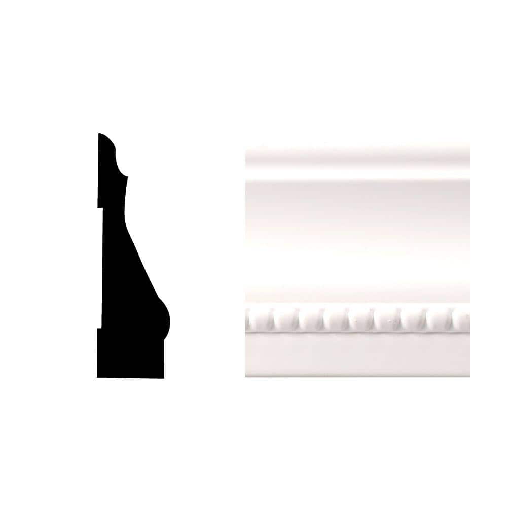 Royal Mouldings Creation Series 6614 9/16 in. x 2-1/4 in. x 84 in. PVC ...