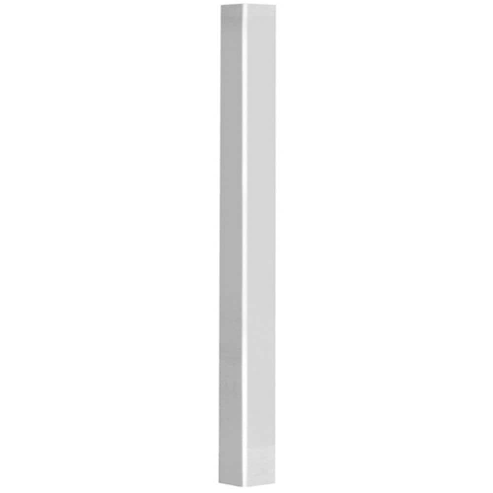 Veranda 4 in. x 4 in. x 100 in. White Traditional Post Jacket – PROARB