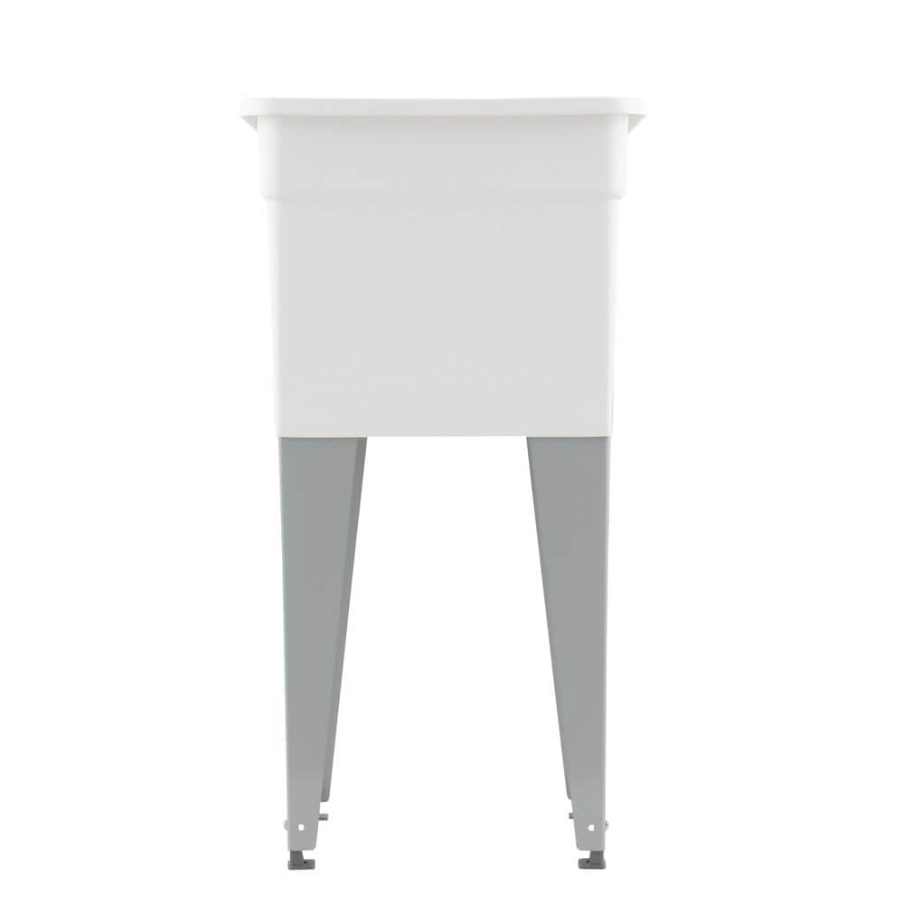 MUSTEE 18 in. x 24 in. Plastic Utilatub Laundry Tub - White – PROARB