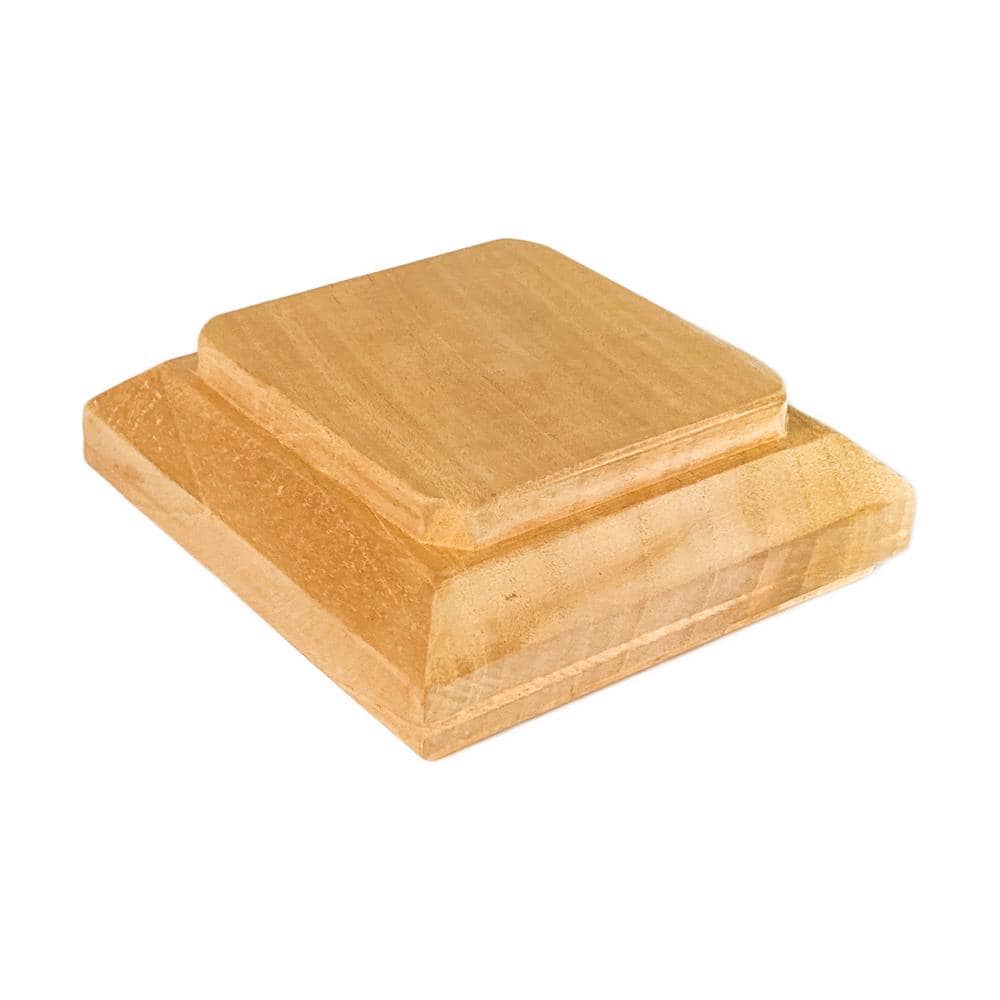 Protectyte 4 in. x 4 in. Post Cap - Traditional Slip Over Fence Post C ...