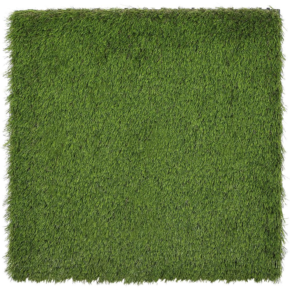 NewTechWood Grass Tile Series 2 ft. x 2 ft. Quick Deck Outdoor Faux Zo ...