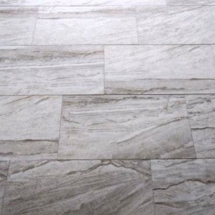 Vigo Gris 12 in. x 24 in. Matte Ceramic Stone Look Floor and Wall Tile ...