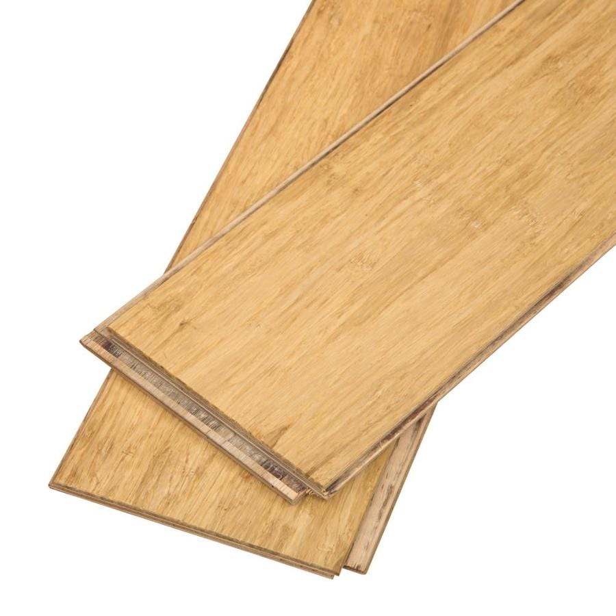 Cali Bamboo Fossilized 5.31-in Natural Bamboo Smooth/Traditional Engin ...